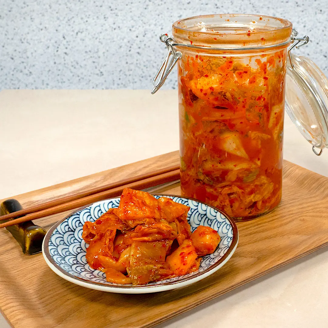 Preparación De Kimchi