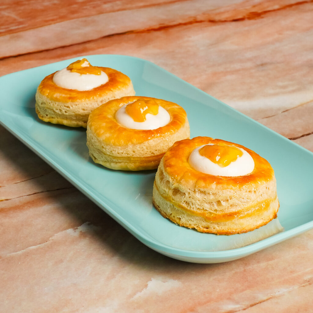 Volován de crema de queso con guayaba ⋆ Receta sencilla ⋆ Larousse Cocina